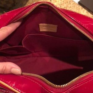 Louis Vuitton | Bags | Authentic Red Monogram Louis Vuitton Purse ...